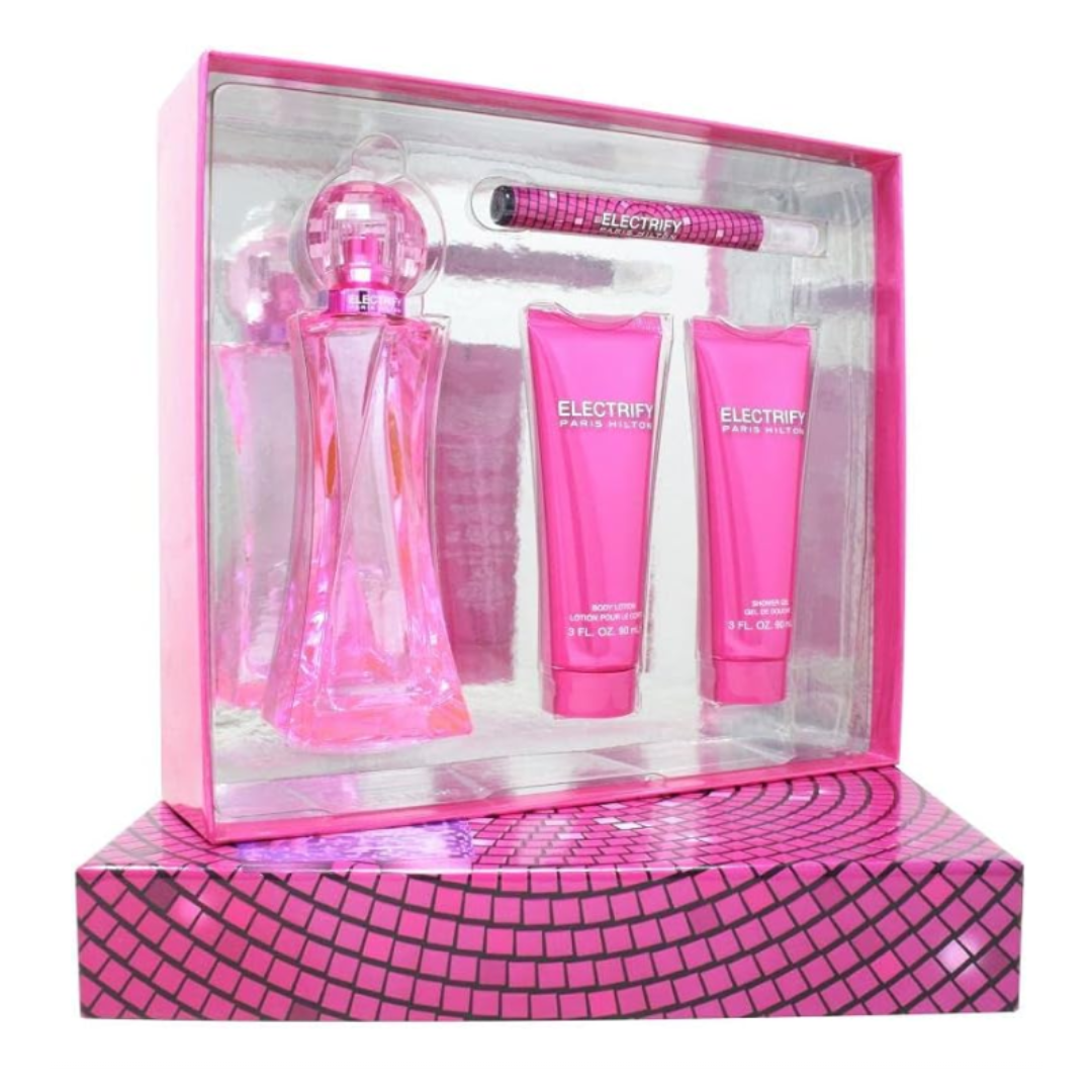 SET PERFUME PARIS HILTON ELECTRIFY EDP 100ML – PERFUMERIA ADICCION